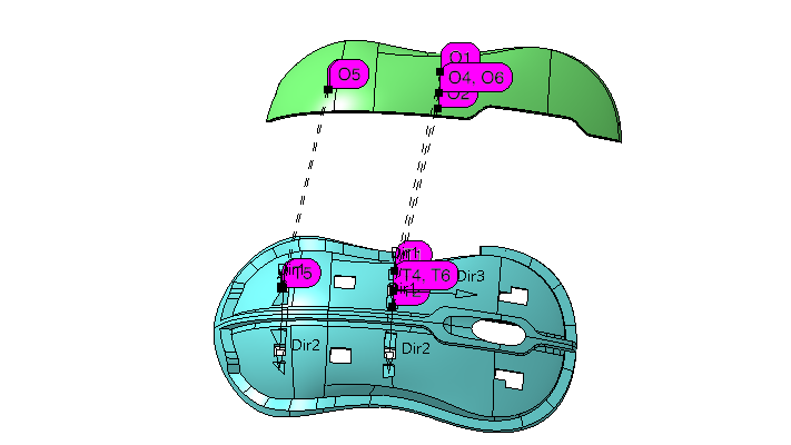 3DCS Variation Analysis: Five Button Mouse